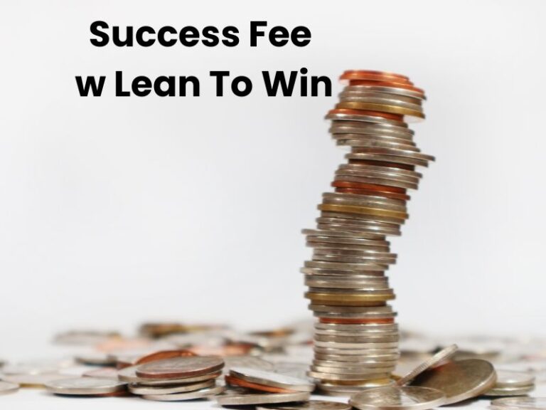 Czym jest success fee w Lean To Win? - Lean to Win